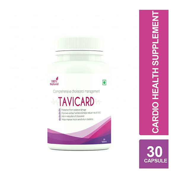 Tavicard Comprehensive Cholesterol Management Tablets 30's Online at ...