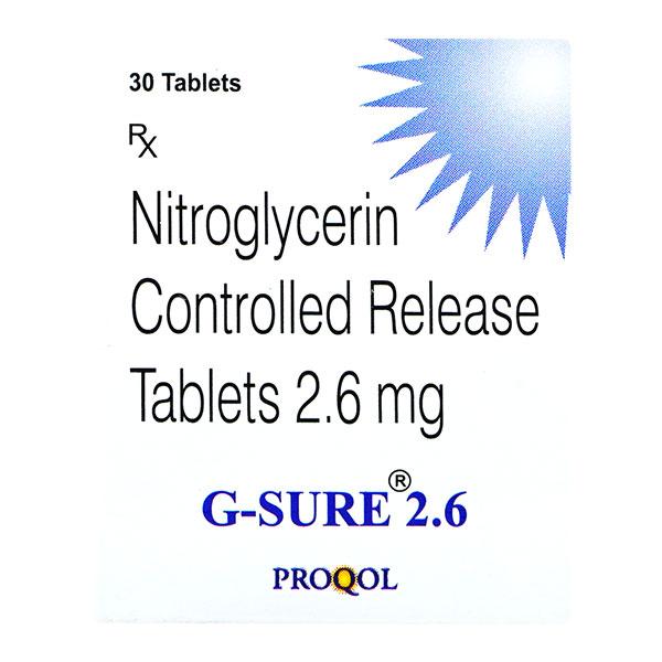 Buy G SURE 2.6mg Tablet 30's Online at Upto 25% OFF | Netmeds