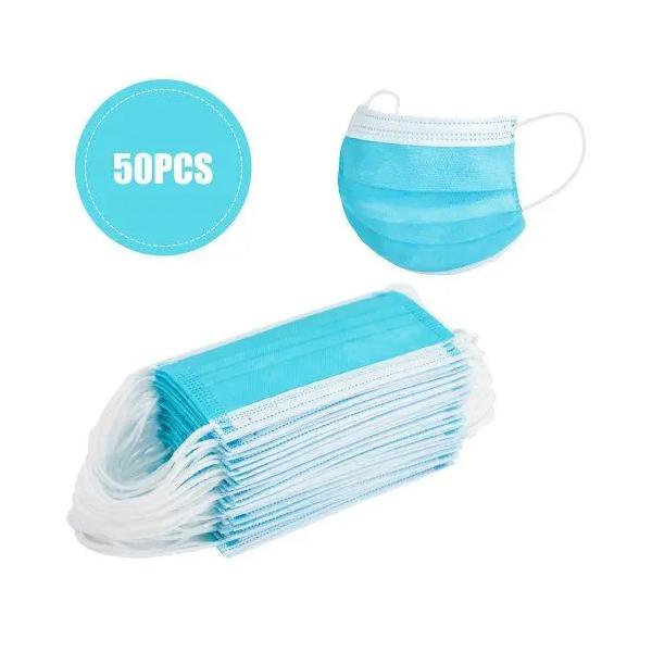 3-Ply Disposable Surgical Face Mask 50's