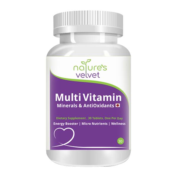 Natures Velvet MultiVitamin Minerals & AntiOxidants Tablet 30's