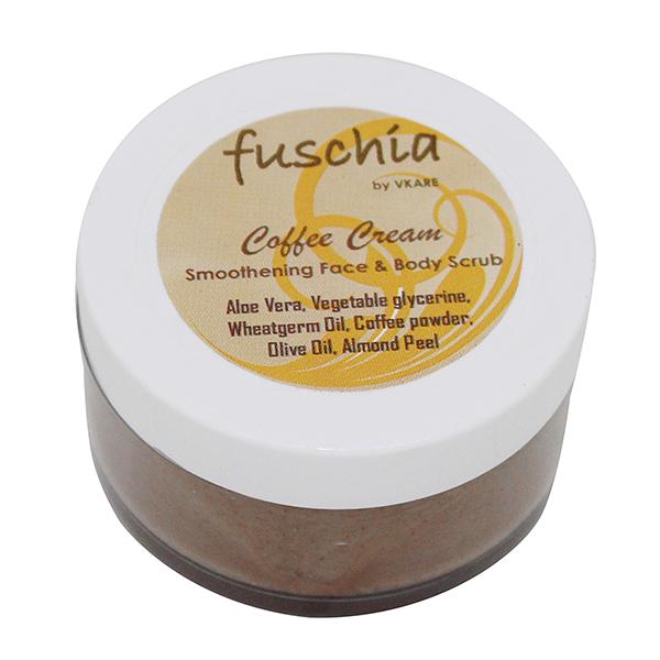 Buy Fuschia Smoothening Face & Body Scrub - Coffee Cream 50 gm Online ...