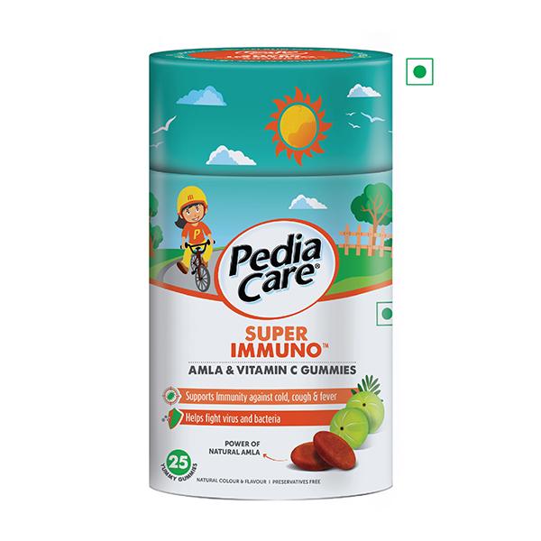 Buy PediaCare Super Immuno Gummies - Amla & Vitamin C 25's Online at ...
