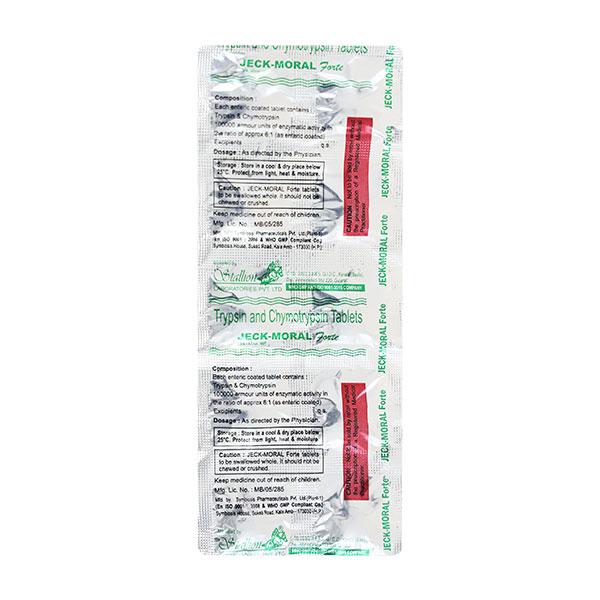 Buy JECK MORAL FORTE Tablet 10's Online at Upto 25% OFF | Netmeds