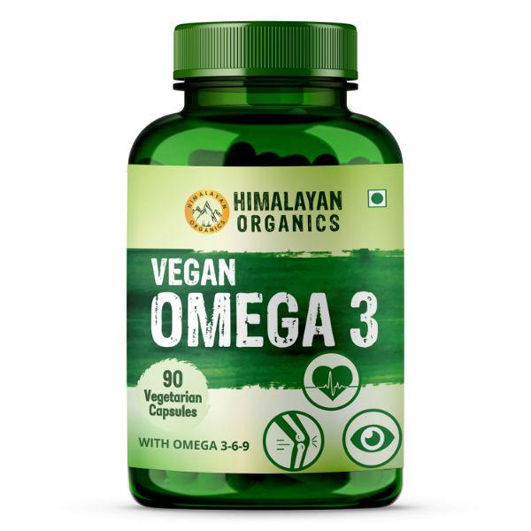 Himalayan Organics Vegan Omega 3 Vegetarian capsule 90's
