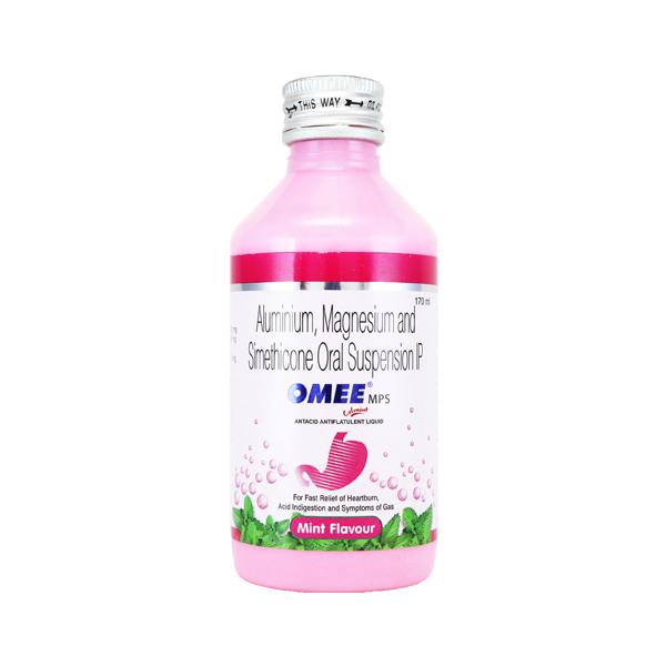 Buy OMEE MPS COLMINT MINT FLAVOUR Oral Suspension 170ml Online at Upto ...