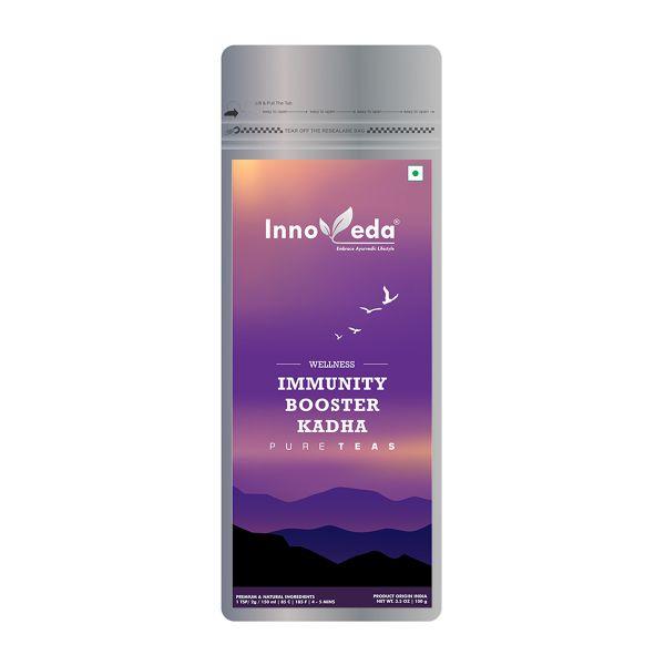 Buy Innoveda Immunity Booster Kadha Whole tea leaves 100 gm Online at ...