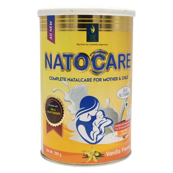 Buy NATOCARE VANILLA FLAVOUR Powder 200gm Online at Upto 25% OFF | Netmeds