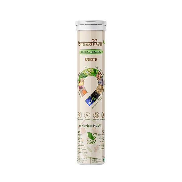 Krasaliwa Herbal Healing Kadha Effervescent Tablet 20's