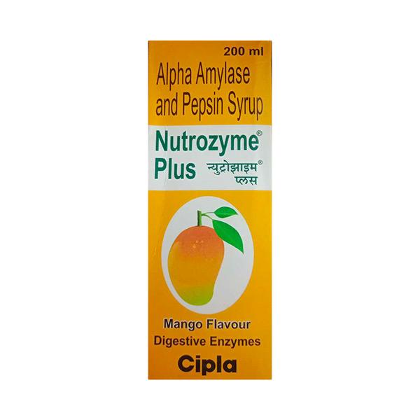 NUTROZYME PLUS MANGO FLAVOUR Syrup 200ml - Buy Medicines online at Best ...