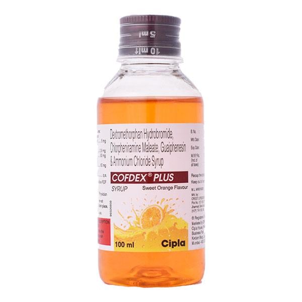 COFDEX PLUS Syrup 100ml - Buy Medicines online at Best Price from ...
