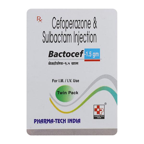 Buy BACTOCEF Injection 1.5gm Online at Upto 25% OFF | Netmeds