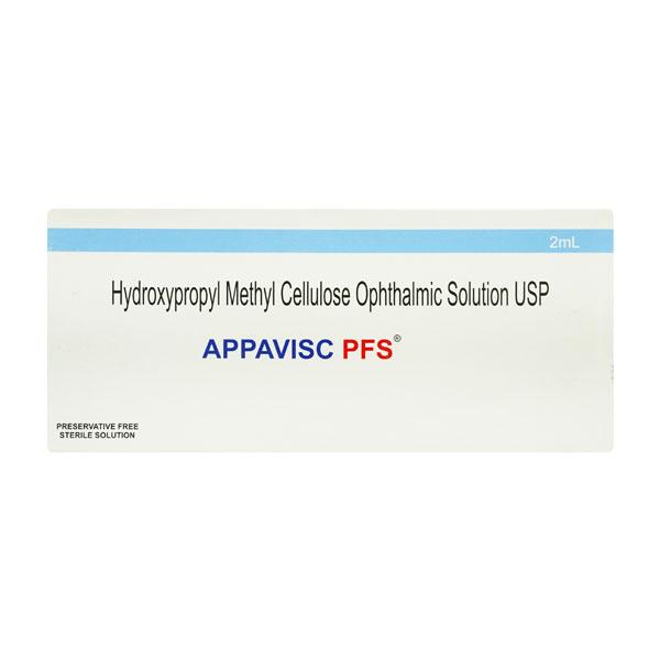 APPAVISC PFS Ophthalmic Solution 2ml : Price, Uses, Side Effects | Netmeds