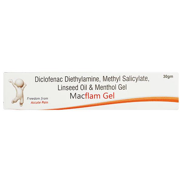 Buy MACFLAM Gel 30gm Online at Upto 25% OFF | Netmeds