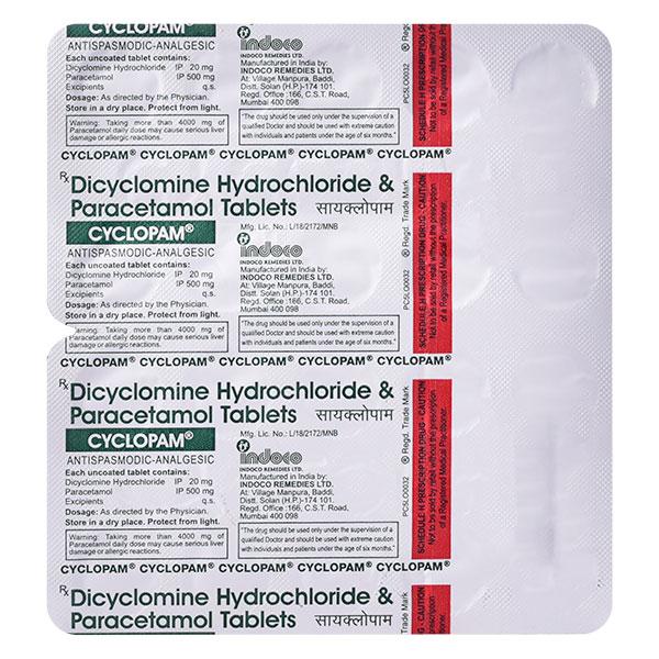 Cyclopam Tablet: Know Uses, Price, Warning & Precautions | Netmeds