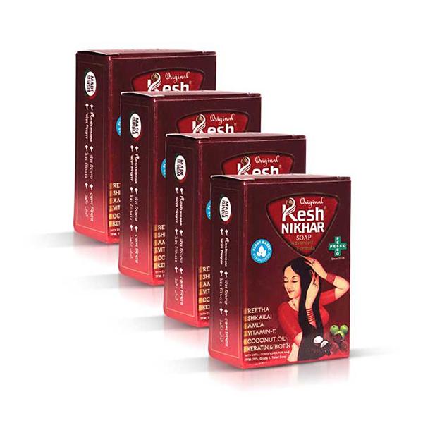 Buy Kesh Nikhar Soap (Pack of 4 x 100 gm) Online at Discounted Price ...