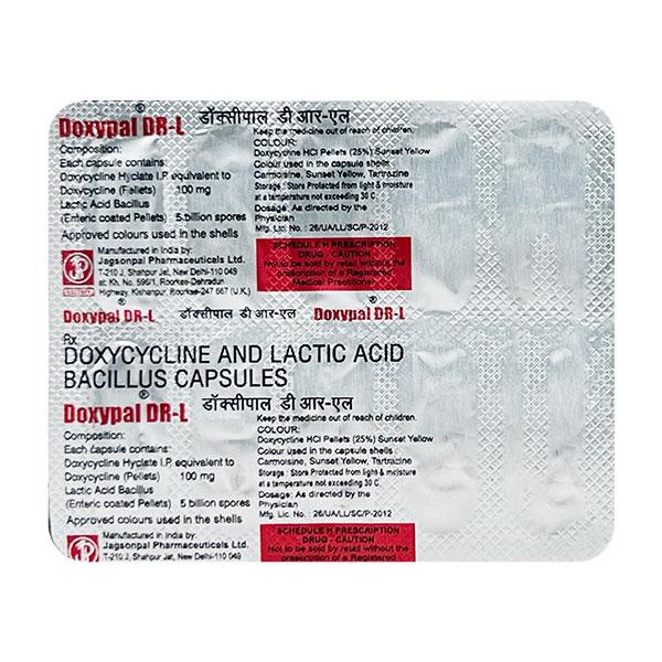Buy Doxypal DR L Capsule 10'S Online at Upto 25% OFF | Netmeds