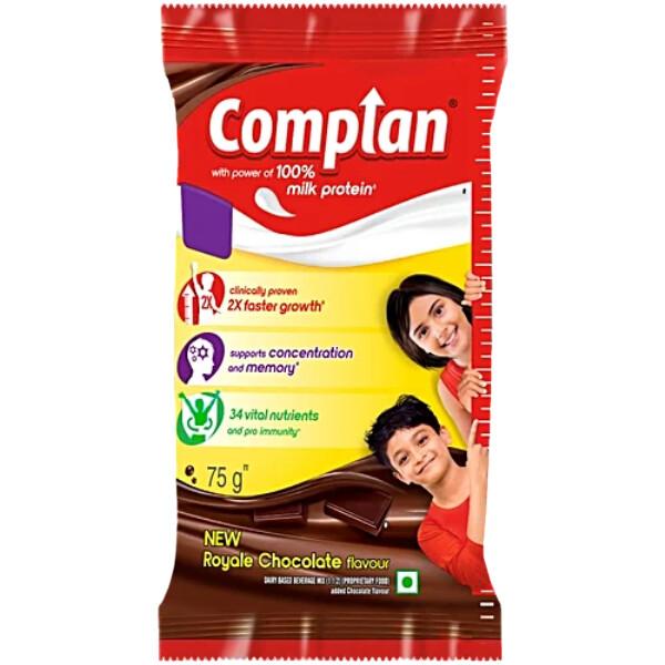 Buy Complan Nutrition and Health Drink - Royale Chocolate (Sachet) 75 g ...