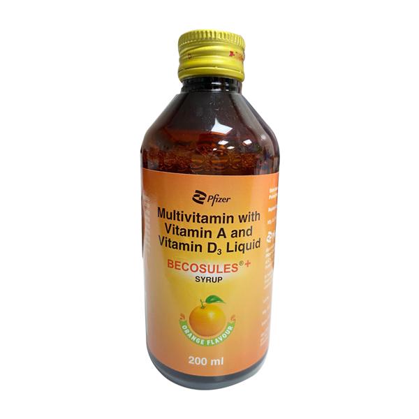 BECOSULES + ORANGE FLAVOUR Syrup 200ml