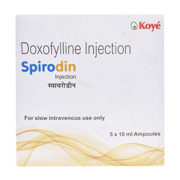 Buy SPIRODIN 10mg Injection 10ml Online at Upto 25% OFF | Netmeds