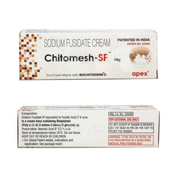 Chitomesh SF Cream 10gm Price, Uses, Side effects, Substitutes | Netmeds