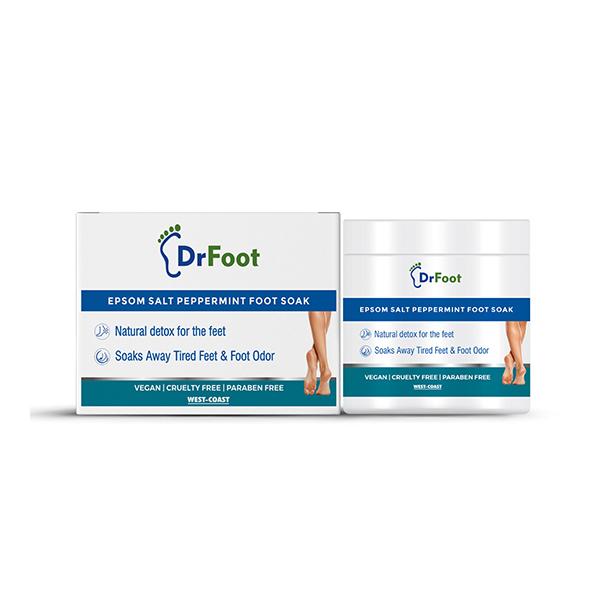 Buy Dr Foot Epsom Salt Peppermint Foot Soak 200 gm Online at Discounted ...