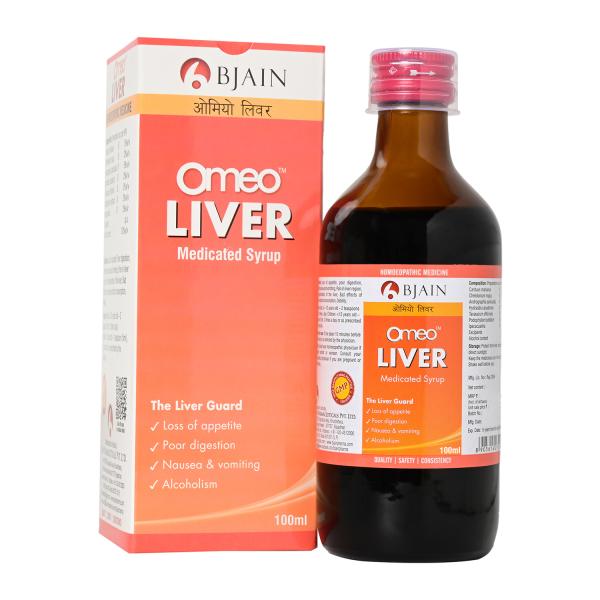 Buy Bjain Omeo Liver Syrup 100 ml online at best price-Homeopathy