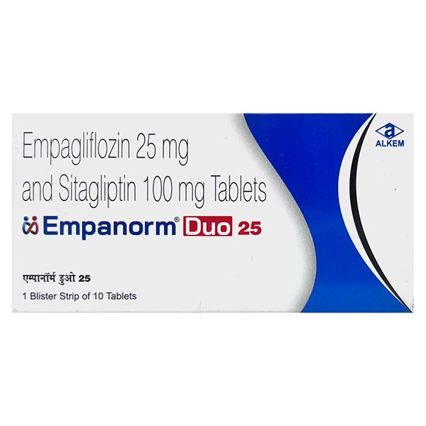 EMPANORM DUO 25 Tablet 10's