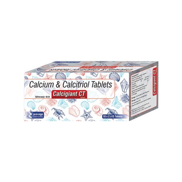 Buy CALCIGIANT CT Tablet 15's Online at Upto 25% OFF | Netmeds