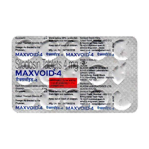 Buy MAXVOID 4 Tablet 15's Online at Upto 25% OFF | Netmeds