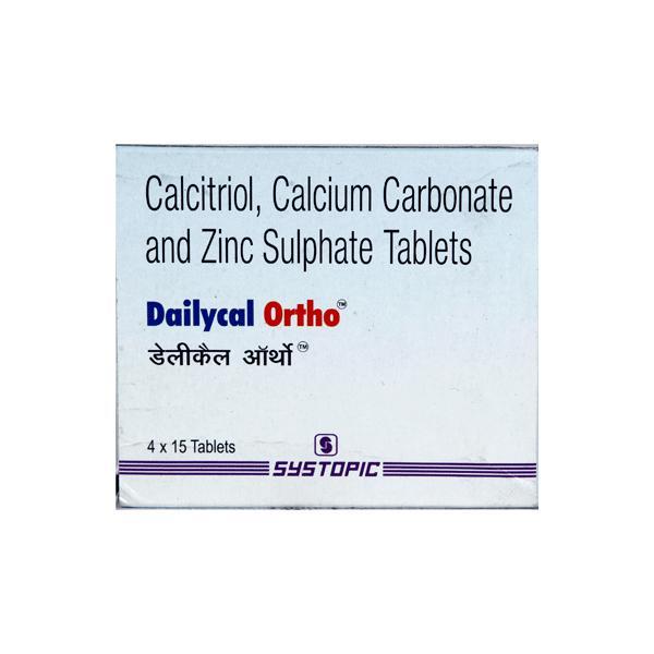 Dailycal Ortho Tablet 15'S : Uses, Side Effects, Price | Netmeds
