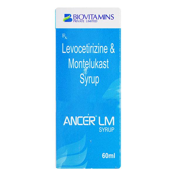 Ancer LM Syrup 60ml Price, Uses, Side effects, Substitutes | Netmeds