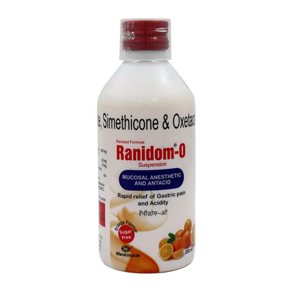 Buy RANIDOM O SUGAR FREE ORANGE FLAVOUR Suspension 200ml Online at Upto ...