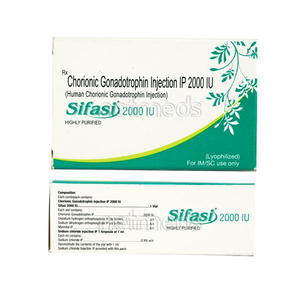 Sifasi 2000IU Injection 1'S : Uses, Side Effects, Price | Netmeds