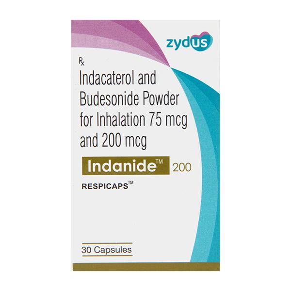 INDANIDE 200 Respicap 30's