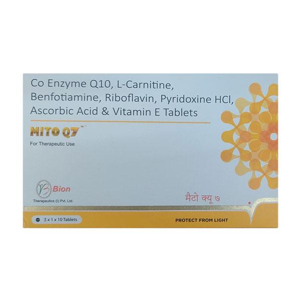 Buy MITO Q7 Tablet 10's Online at Upto 25% OFF | Netmeds