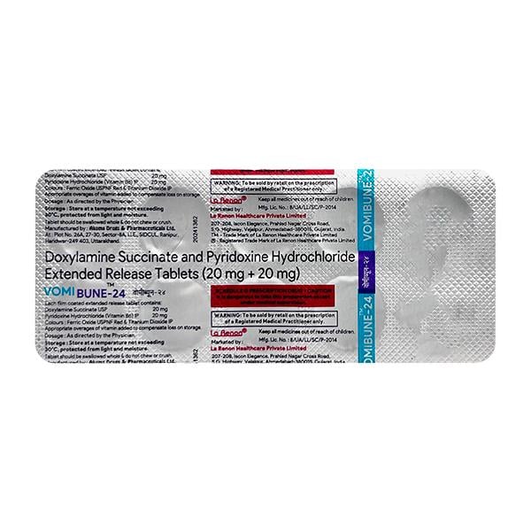 VOMIBUNE 24 Tablet 10's