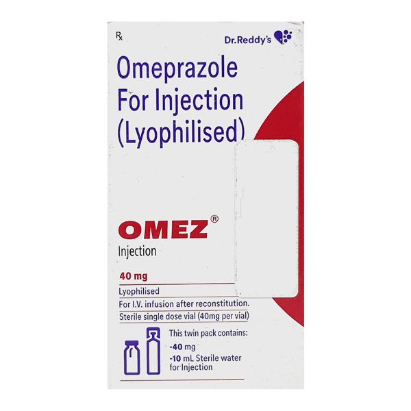 Omez 40mg Injection 1's Price, Uses, Side effects, Substitutes | Netmeds
