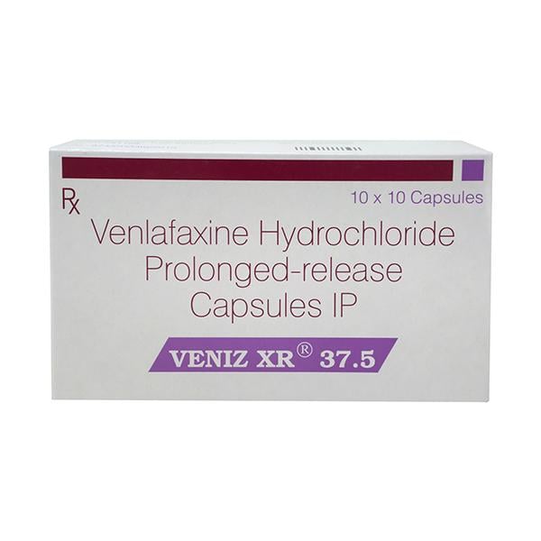 Veniz XR 37.5mg Capsule 10'S : Price, Uses, Side Effects | Netmeds