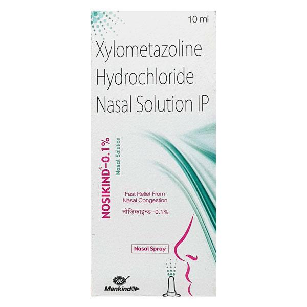 Nosikind Nasal Spray 10ml Price, Uses, Side effects, Substitutes | Netmeds