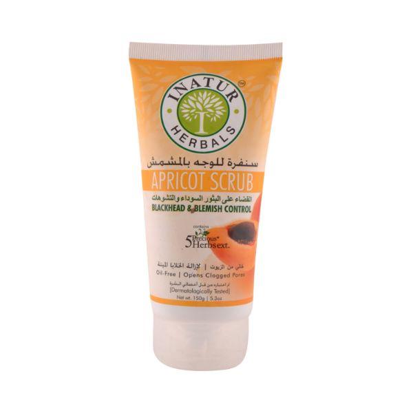 Buy Inatur Apricot Face Scrub 150 gm Online at Best Price - Face Scrubs ...