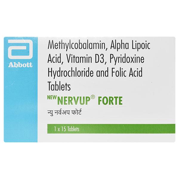 NERVUP FORTE NEW Tablet 15's Price, Uses, Side effects, Substitutes ...