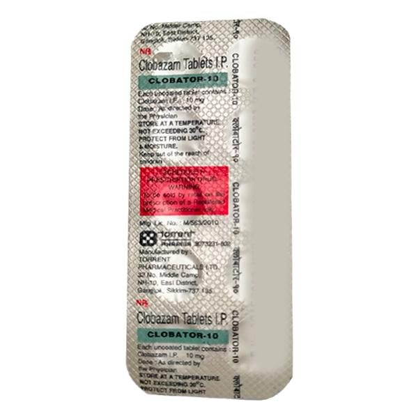 Clobator 10mg Tablet 10'S - Price, Uses, Side Effects, and Substitutes ...