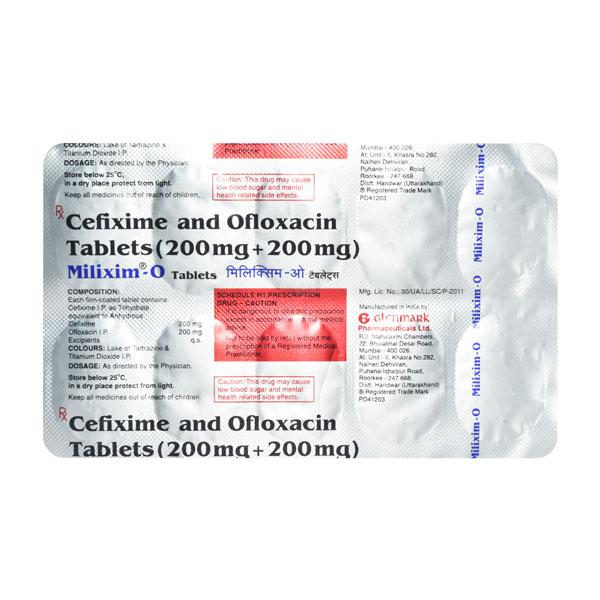 Milixim O Tablet 10'S : Price, Uses, Side Effects | Netmeds