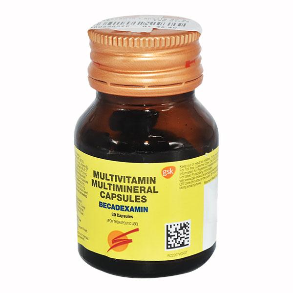 Becadexamin Capsule 30'S - Price, Uses, Side Effects | Netmeds