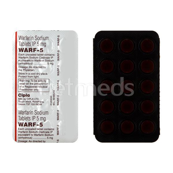 Warf 5mg Tablet 15'S : Uses, Side Effects, Price | Netmeds