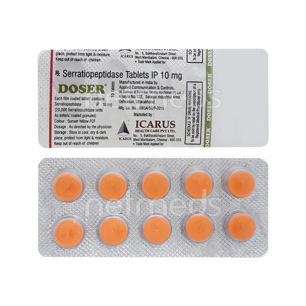 Buy Doser Tablet 10'S Online at Upto 25% OFF | Netmeds