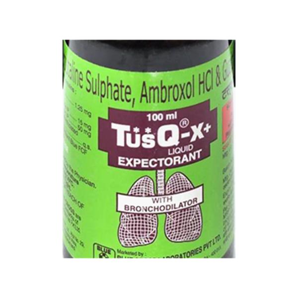 Tusq X Plus SF Syrup 100ml Price, Uses, Side effects, Substitutes | Netmeds