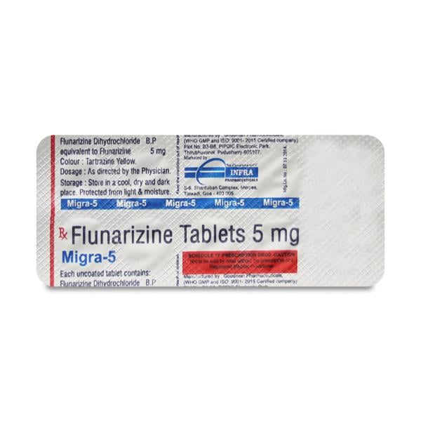 Migra-5 Tablet 10'S - Buy Medicines online at Best Price from Netmeds.com