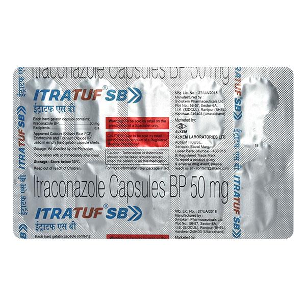 Buy ITRATUF SB Capsule 10's Online at Upto 25% OFF | Netmeds