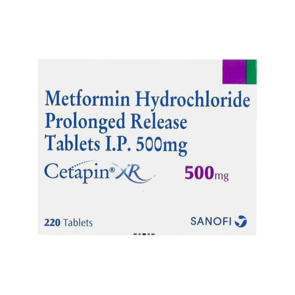 Buy CETAPIN XR 500mg Tablet 20's Online | Price, Uses & Side Effects ...